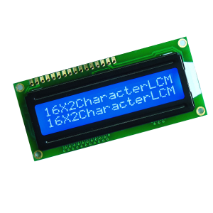 1602 LCD Character Display Module with Blue Backlight (16×02 ...