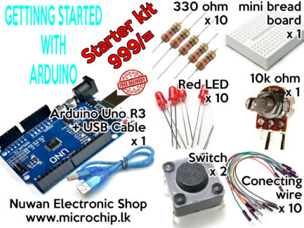 Arduino Starter KIT 1 – Microchip.lk