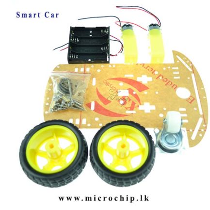 2 wheel Motor Smart Robot Car Chassis Kit – Microchip.lk