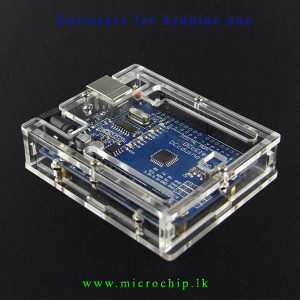 Transparent Acrylic Box case for Arduino Uno – Microchip.lk