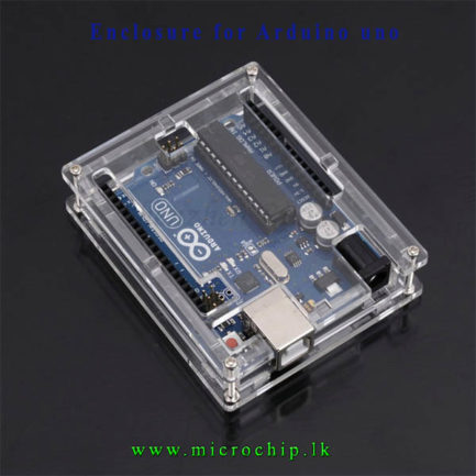 Transparent Acrylic Box case for Arduino Uno – Microchip.lk