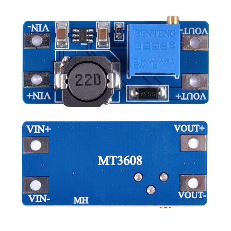 MT3608 DC-DC Step Up (Boost) Converter Module – Microchip.lk