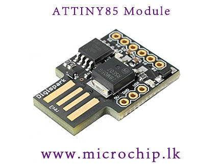Digispark Kickstarter Micro Development Board ATTINY85 Module USB Type A – Microchip.lk