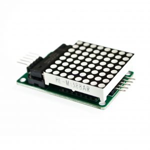 MAX7219 Red LED Dot Matrix Display Module – Microchip.lk