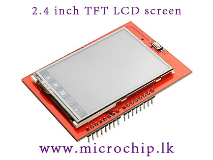 2.4 Inch TFT LCD Touch Panel Shield – Microchip.lk