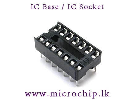 DIP IC Sockets / IC Adapter / IC Base Solder Type – Microchip.lk