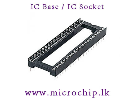 DIP IC Sockets / IC Adapter / IC Base Solder Type – Microchip.lk