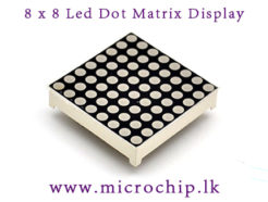 8×8 Dot Matrix LED Display – Microchip.lk