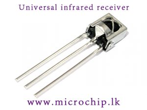 Universal infrared receiver / IR sensor / vs1838b – Microchip.lk