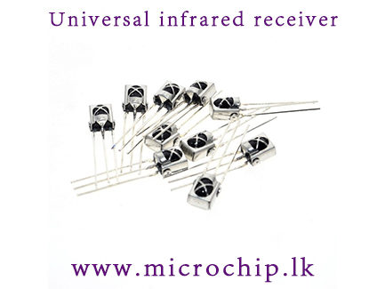 Universal infrared receiver / IR sensor / vs1838b – Microchip.lk