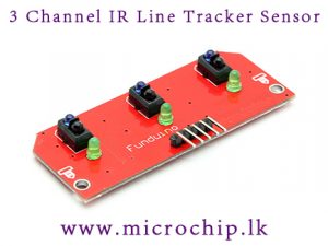 5V 3 Channel Infrared Line Tracking Sensor Module – Microchip.lk