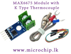 MAX6675 Thermocouple Sensor – Microchip.lk