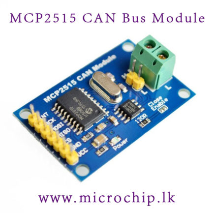 MCP2515 CAN Bus Module TJA1050 Receiver SPI Module – Microchip.lk