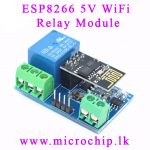ESP8266 5V WiFi Relay Module (Without ESP8266) – Microchip.lk