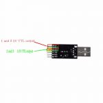 USB to TTL converter UART module CH340 / USB to RS232 ( TTL) – Microchip.lk