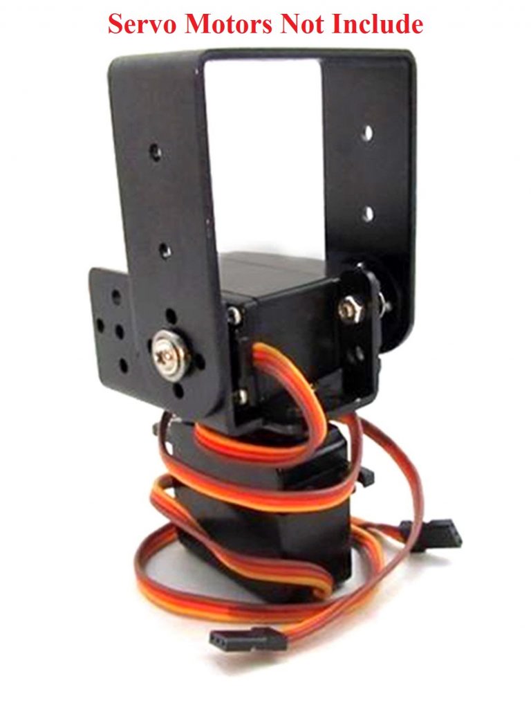 2 DOF Short Pan And Tilt Servos Bracket Sensor Mount Kit For MG995 ...