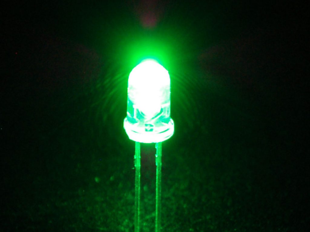 LED – Green 5mm (10pcs) – Microchip.lk