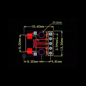 MICRO USB to DIP Adapter 5pin female connector B type pcb converter ...