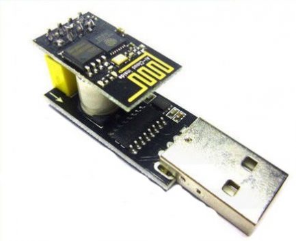 USB to ESP8266 UART Adapter Programmer for ESP-01 WiFi Modules ...