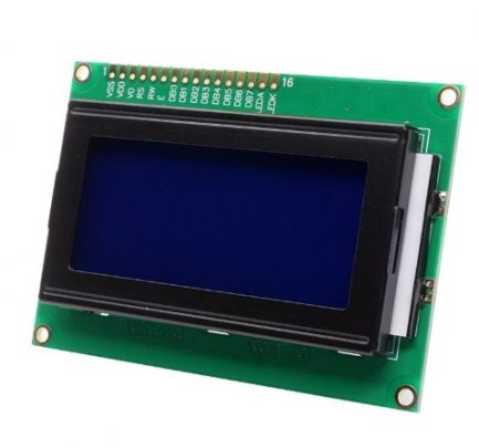 1604 16×4 1604 Character LCD Display Module with Blue Backlight ...