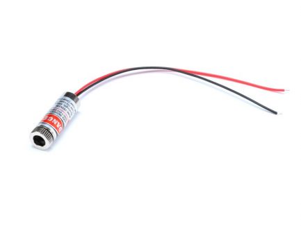 650nm Red Cross Point Laser / Focus Adjustable Laser Diode Module 5mW ...