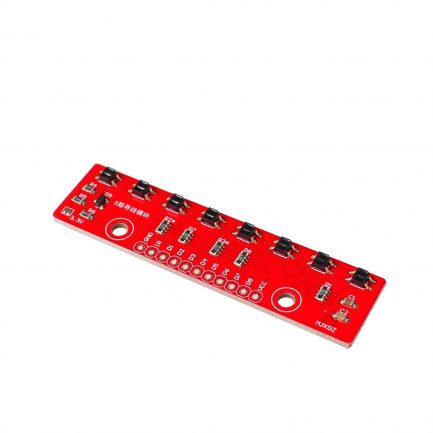8 Channel Infrared Tracking Detector Hunt Sensor Module – Microchip.lk