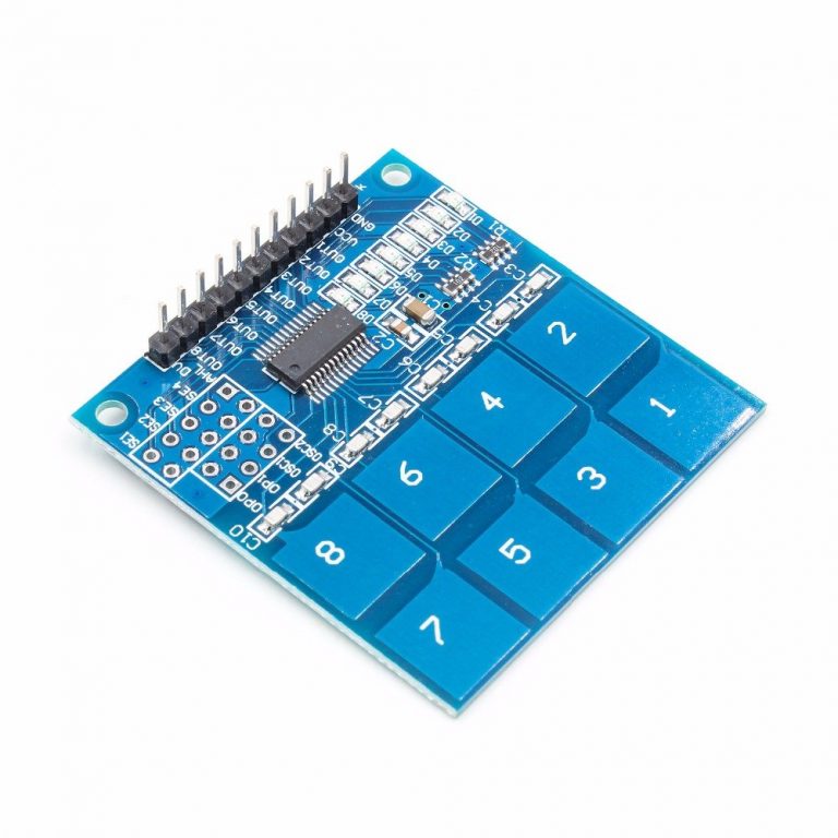 TTP226 8 Channel Digital Capacitive Switch Touch Sensor Module ...