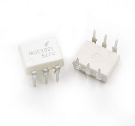 MOC3021 Random-Phase Optoisolators Triac Driver Output DIP-6 – Microchip.lk