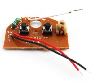 One set, Two-way 2CH remote control 27MHZ radio channel module ...