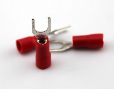 Terminal Fork Spade connector kit set Wire Copper Crimp Connector ...