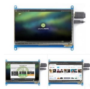 7 inch Raspberry pi 3 B touch screen 1024*600 7.0 inch IPS Capacitive ...