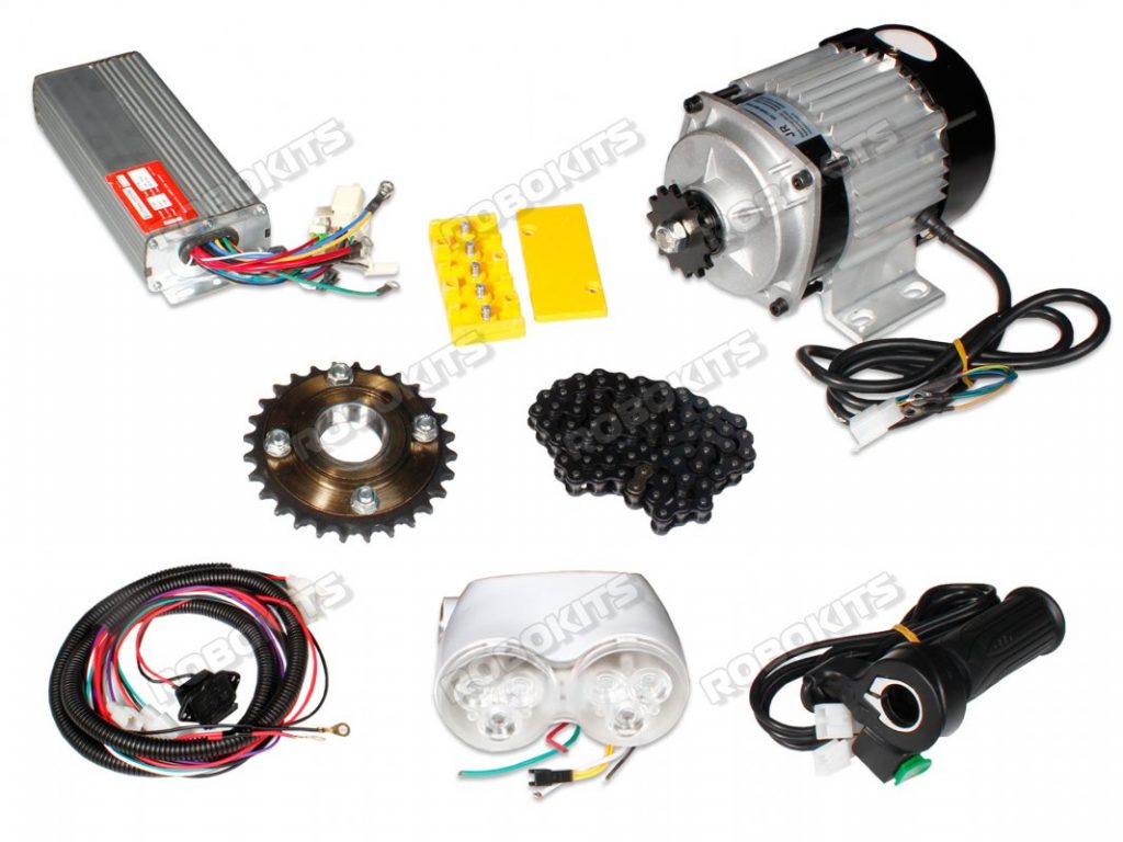 E-Bike 24V 250W 300RPM DC Geared Motor with Compatible E-Bike ...