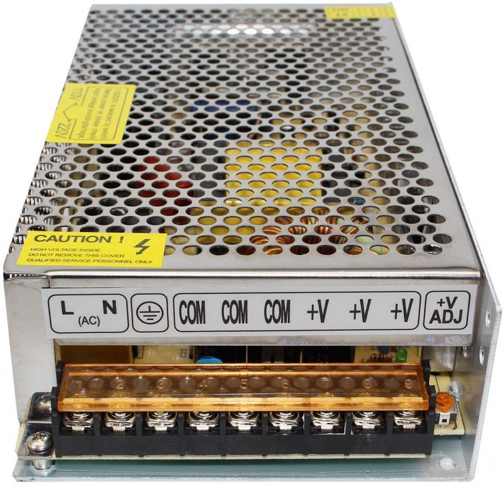 12V-20A Aluminum Cover Power Supply – Microchip.lk