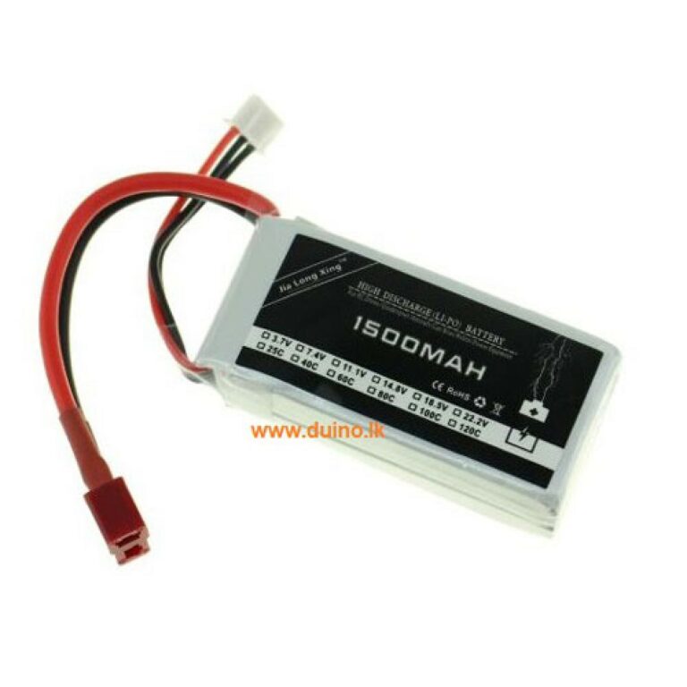 11.1 / 1500ma / 30c Rechargeable Battery – Microchip.lk