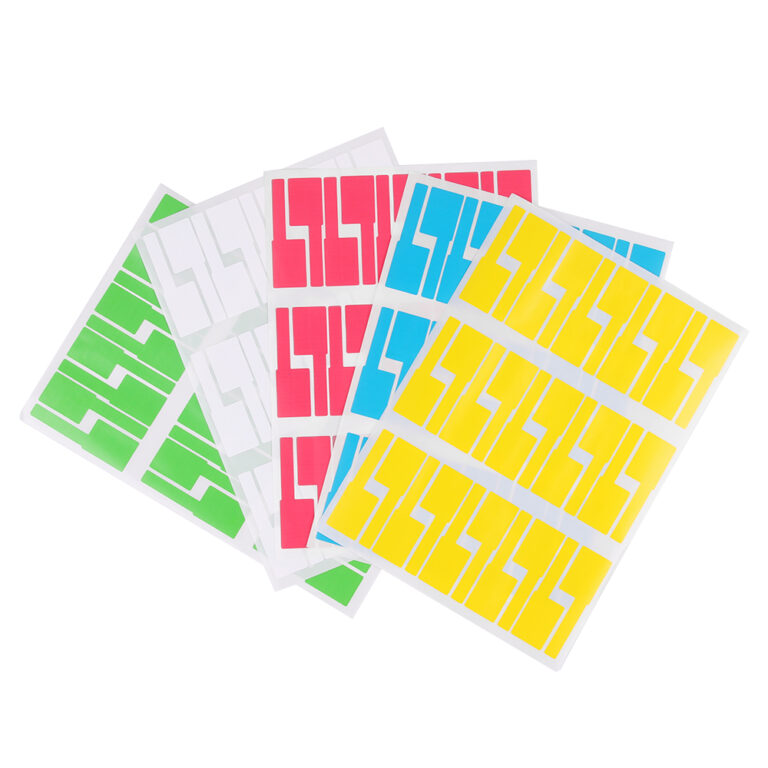 150 Pcs Self-adhesive Cable Sticker Waterproof Identification Tags ...