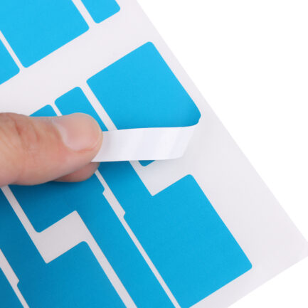 150 Pcs Self-adhesive Cable Sticker Waterproof Identification Tags ...