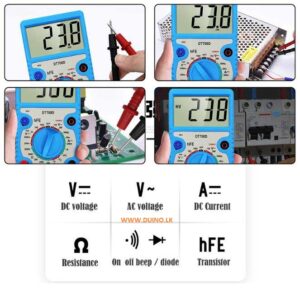 DT700D Digital Multimeter – Microchip.lk