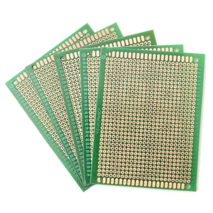 Soldering Prototype Copper PCB Printed Circuit dot Board 70mm x 90mm ...