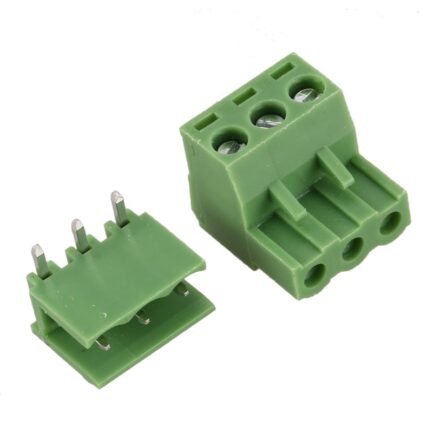 5.08mm Pitch 3-Pin 3-way Screw Terminal Block PCB Mount Pluggable Type – Microchip.lk