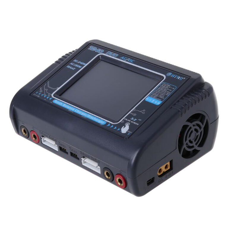 HTRC T240 DUO AC 150W DC 240W 10A Touch Screen Dual Channel Battery Balance Charger Discharger ...