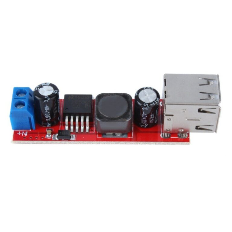 3A step-down regulated power supply module HW-272 dual USB step-down module – Microchip.lk