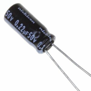 0.22μF 50V Electrolytic Capacitor – Microchip.lk