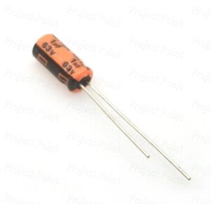 1μF 63V Electrolytic Capacitor – Microchip.lk