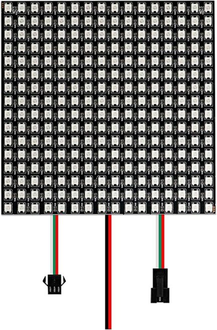 WS2812B Individually Addressable RGB LED Flexible Panel Matrix Screen ...